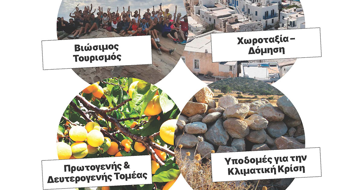 Στρατηγικές για την Αειφορία στην Πάρο και τα νησιά του Αιγαίου